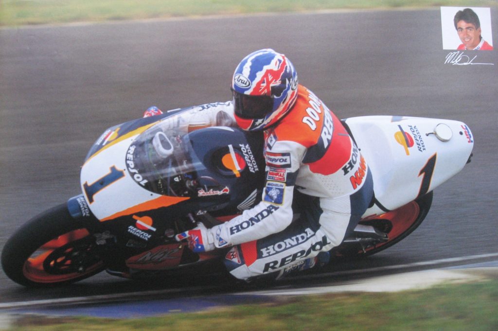Mick Doohan Repsol Honda No1 Poster — Poster Plus Australia