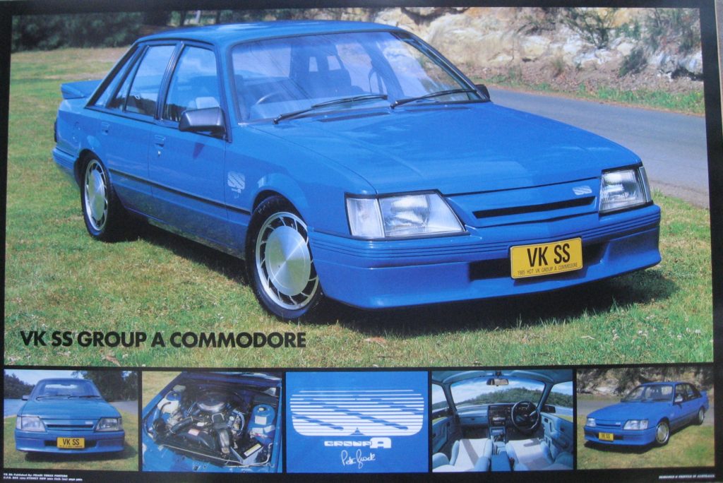 HDT VK SS Group A Commodore 1985 Poster — Poster Plus