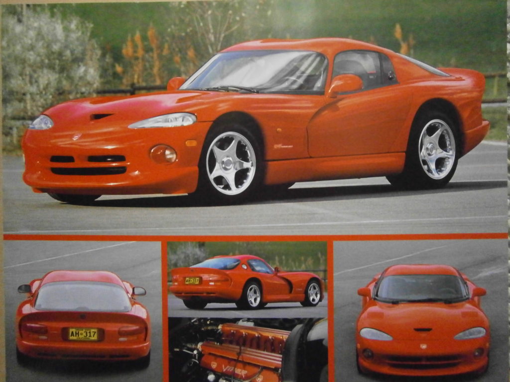 Viper GTS Car Mini Poster — Poster Plus