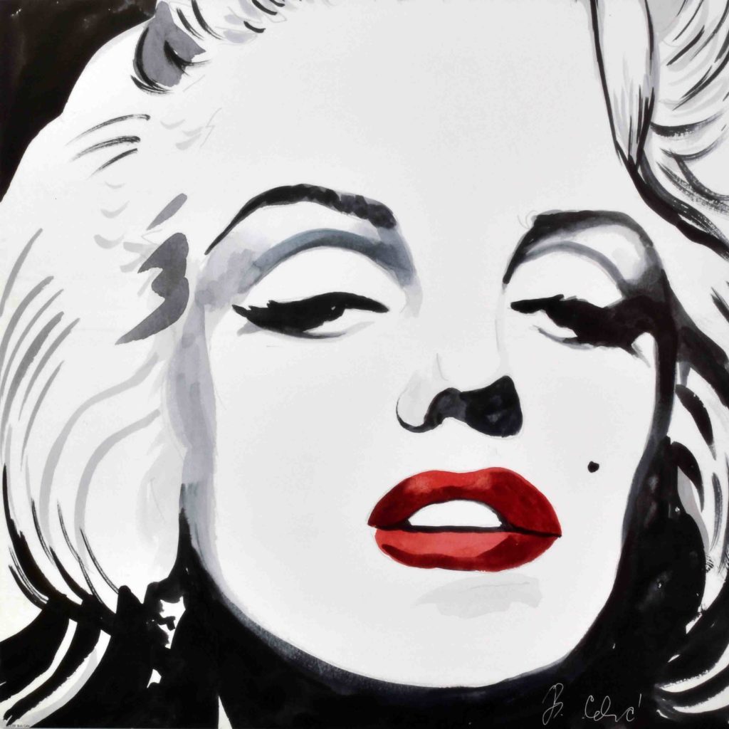 Bob Celic - Marilyn Monroe Art Print — Poster Plus