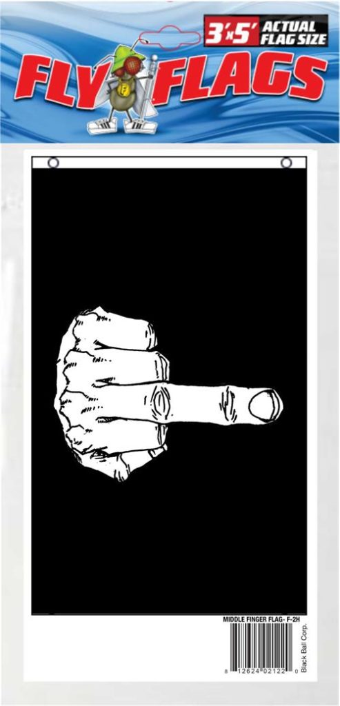 The Middle Finger Flag — Poster Plus