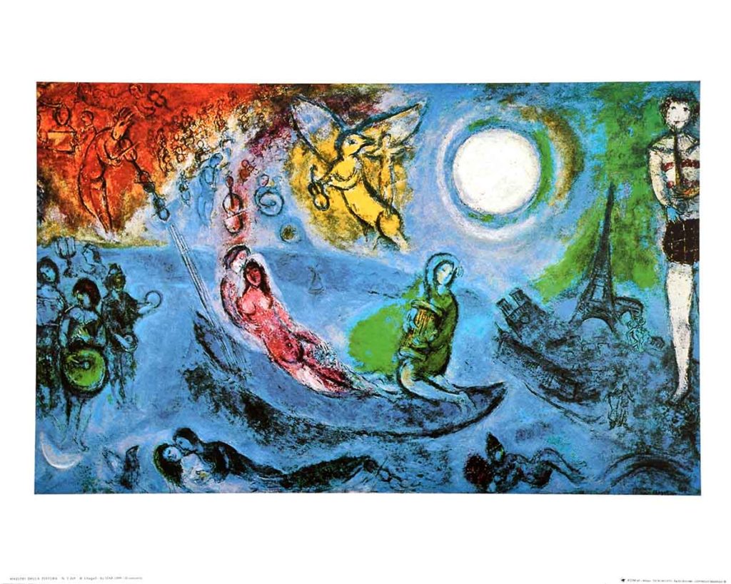 Chagall The Concert Art Print — Poster Plus