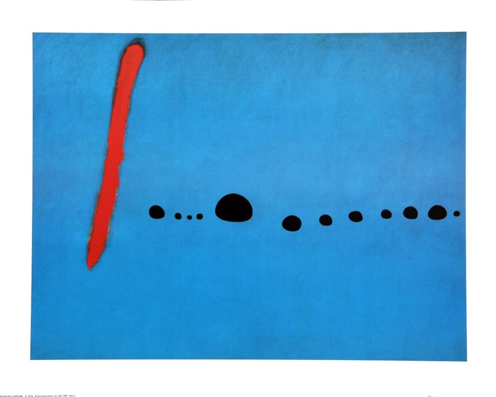 Joan Miro - Blue II Art Print — Poster Plus