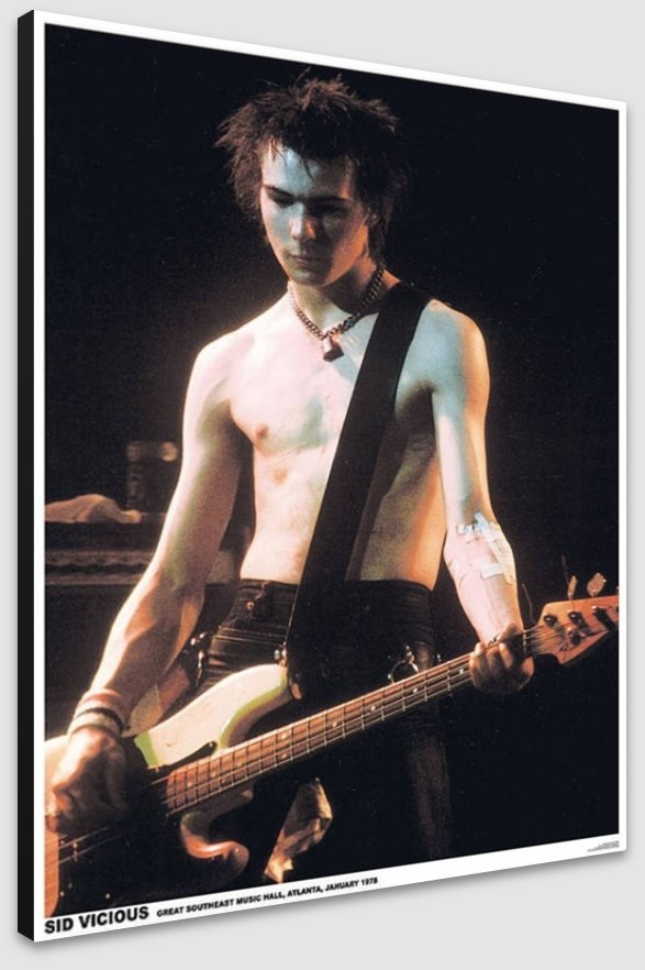 Sid Vicious 1978 A1 Poster — Poster Plus