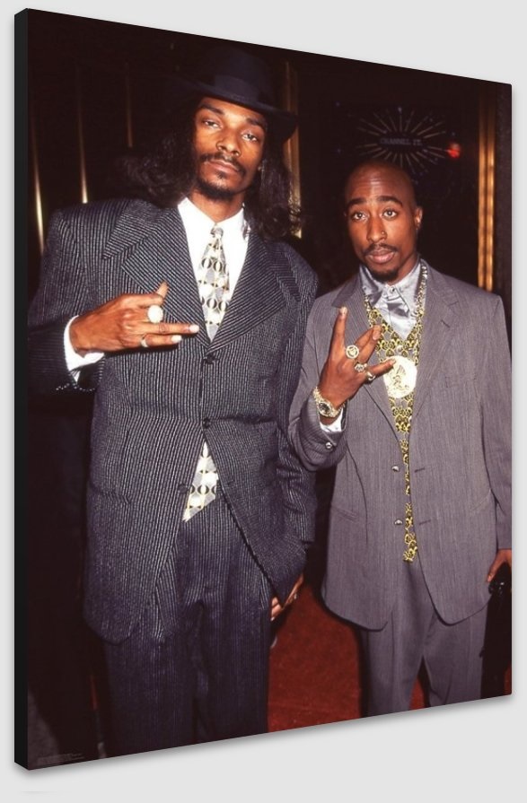 Tupac And Snoop 1996 A1 Poster — Poster Plus