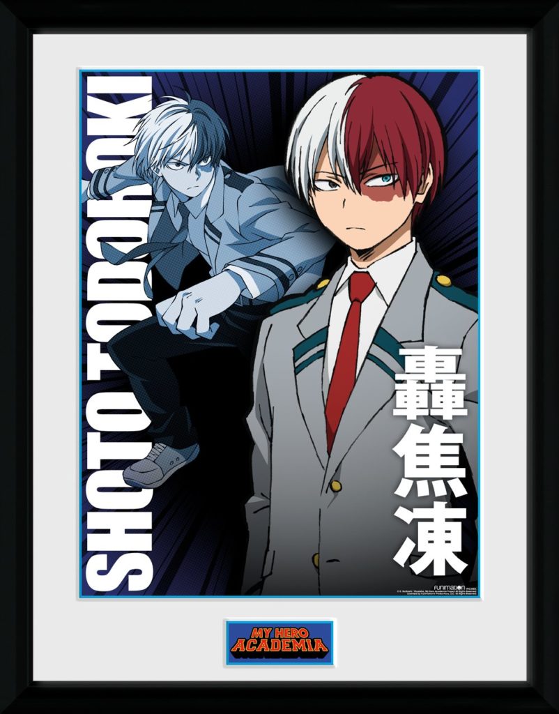 My Hero Academia Shoto Framed Collector Print — Poster Plus