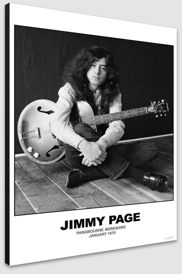 Jimmy Page 1970 A1 Poster — Poster Plus
