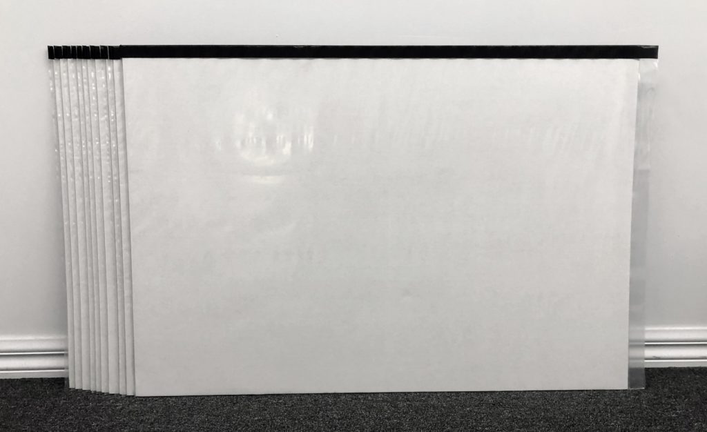 Set of 10 Double-Sided Poster Sleeves. — Poster Plus